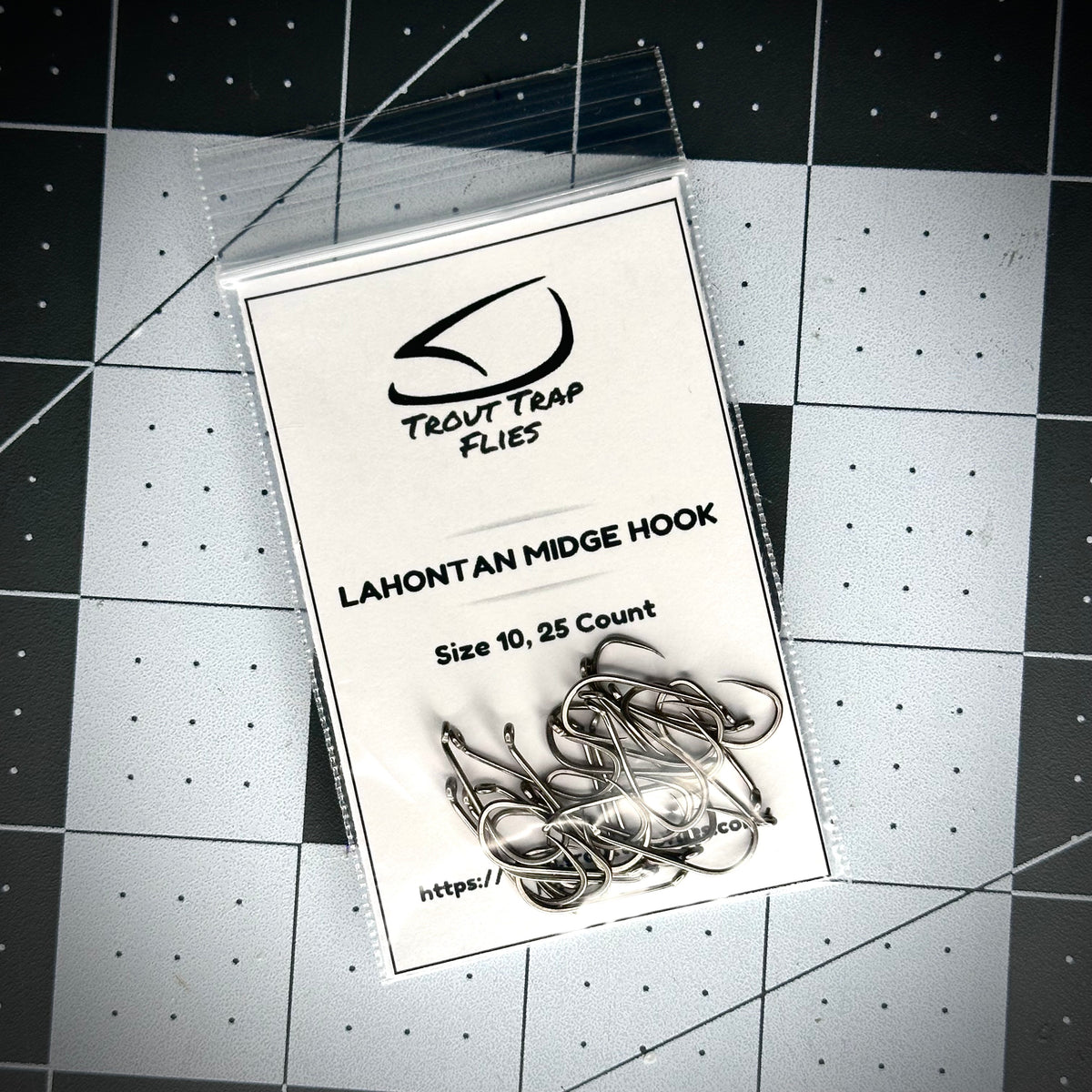 Lahontan Midge Hook- 25 Pack - Midge Hooks for Pyramid Lake Flies ...